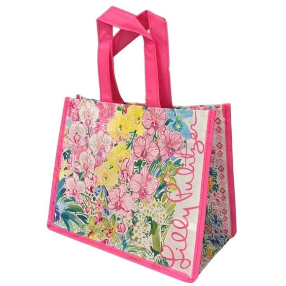 Lilly Pulitzer | Bags | Nwot Lilly Pulitzer Small Vinyl Bag Orchid ...
